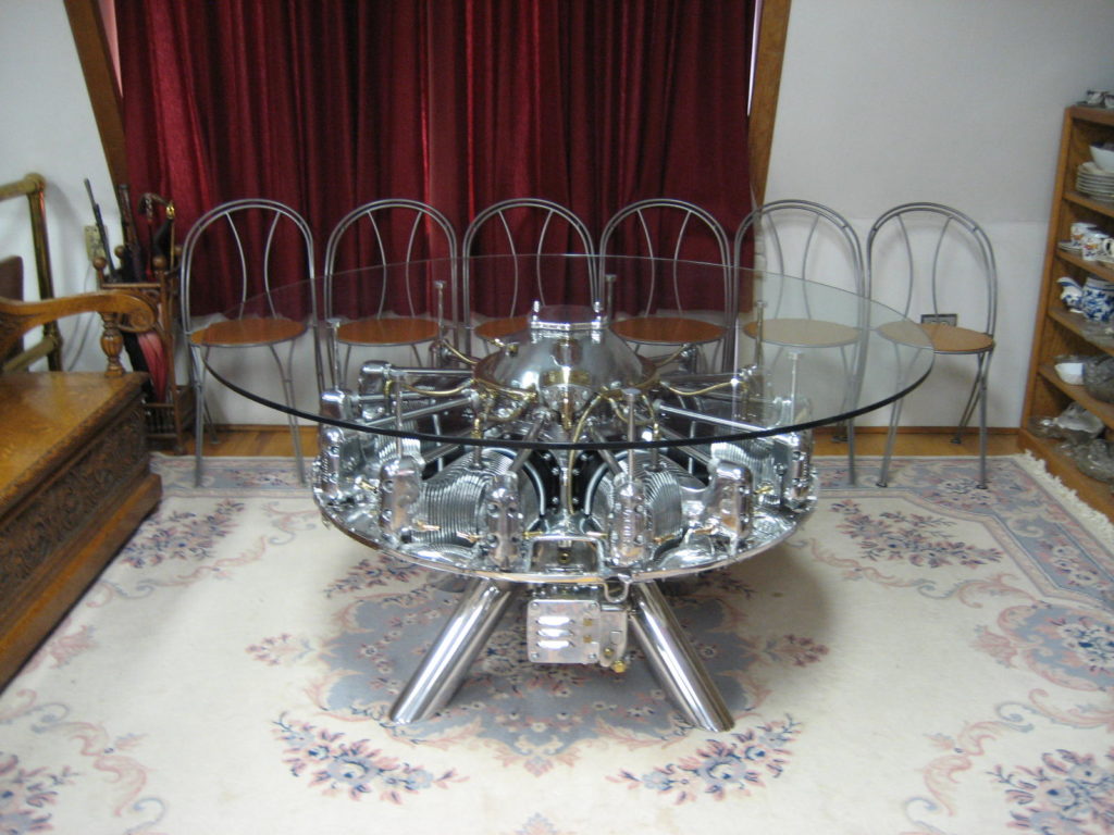 World War II Jacob’s 1943 Bomber Training Engine Converted to Dining ...